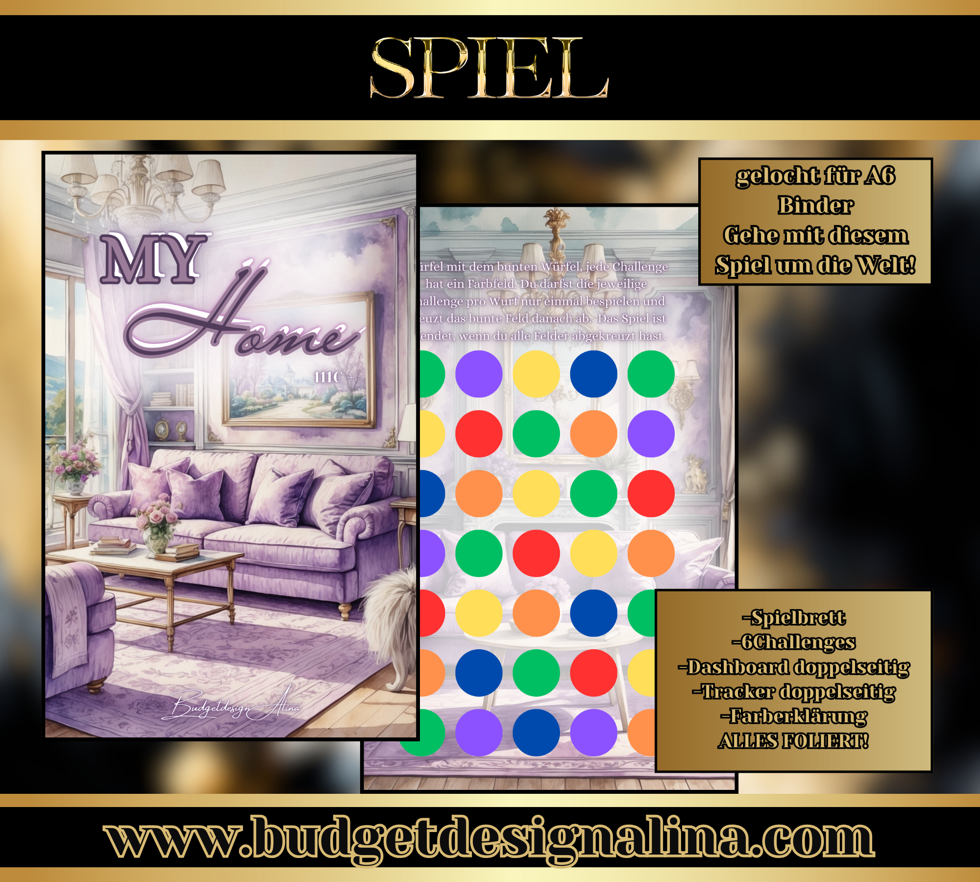 My Home Sparspiel (komplett foliert) – budgetdesignalina